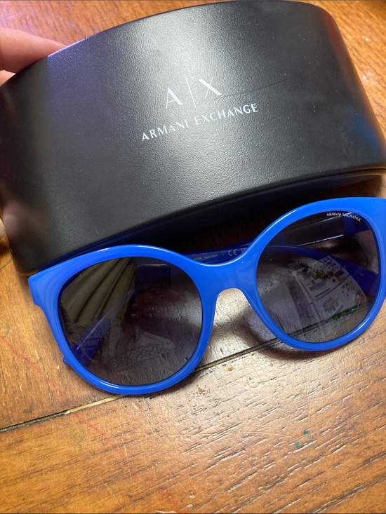 Armani Exchange | Accessories | Armani Exchange Bright Blue Frame ...